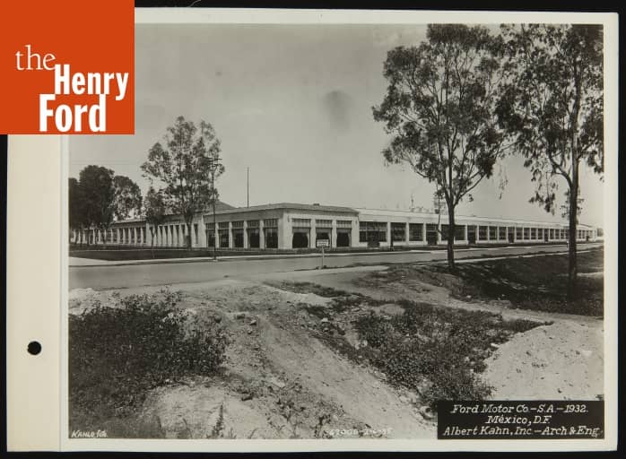 Ford Motor Company Mexico City Plant, Exterior, 1932 - The Henry Ford