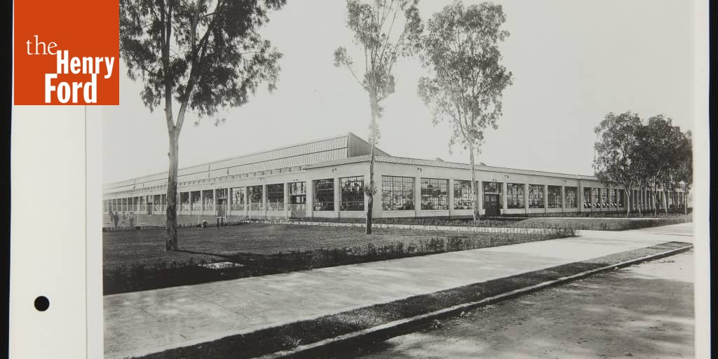 Ford Motor Company Mexico City Plant, Exterior, 1932 - The Henry Ford