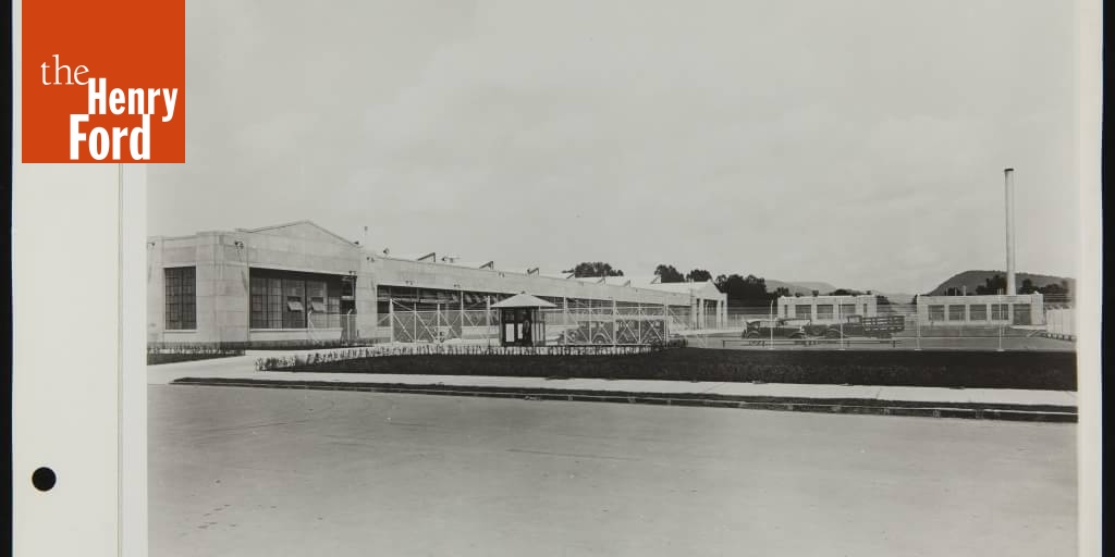 Ford Motor Company Mexico City Plant, Exterior, 1932 - The Henry Ford