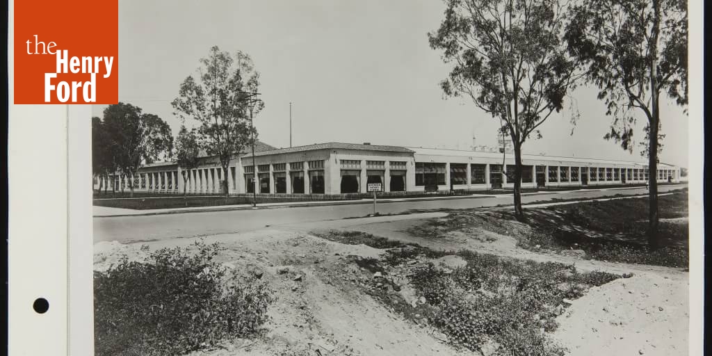 Ford Motor Company Mexico City Plant, Exterior, 1932 - The Henry Ford