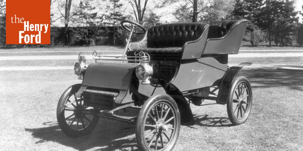 1903 Ford Model A, Photographed in 1952 - The Henry Ford