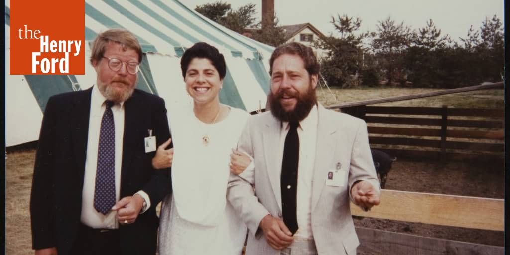 Peter Cousins, Nancy Bryk, and Blake Hayes at the Firestone Farm ...