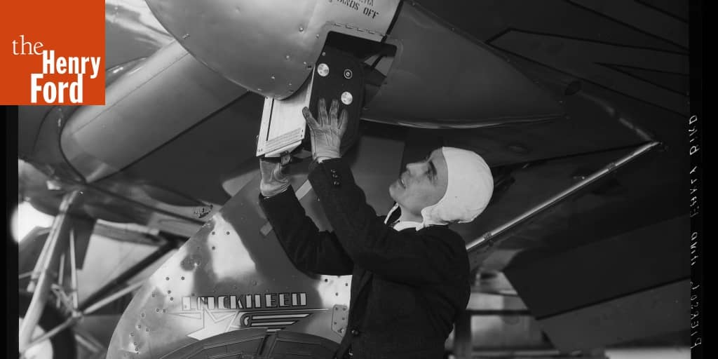 Detroit News--Airplane--Lockheed Orion--James V. Piersol, William A ...