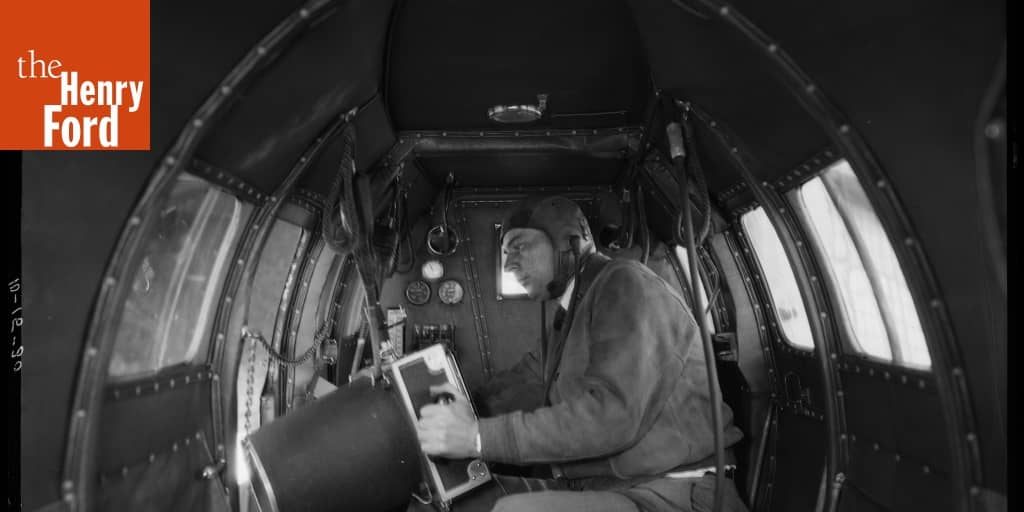 Detroit News--Airplane--Lockheed Vega--Interior and Exterior Views ...