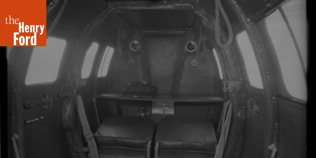 Detroit News--Airplane--Lockheed Vega--Interior Views--Item1 - The ...