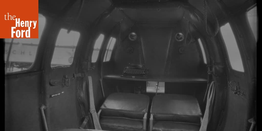 Detroit News--Airplane--Lockheed Vega--Interior Views--Item3 - The ...