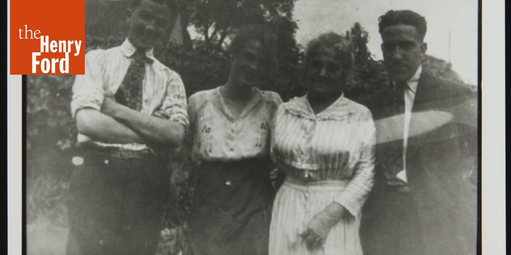 Francis Nolan, Nina Brady, Elizabeth Cohen Nolan, and Fred Nolan, circa ...