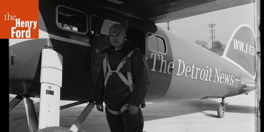 Detroit News--Airplane--Lockheed Vega--Frank Byerley and William ...