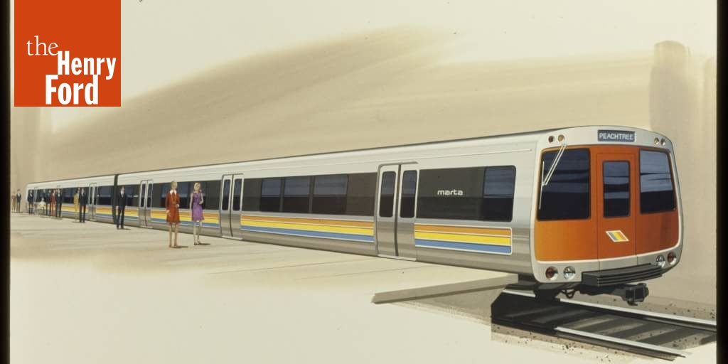Rendering of Metropolitan Atlanta Rapid Transit Authority (MARTA ...