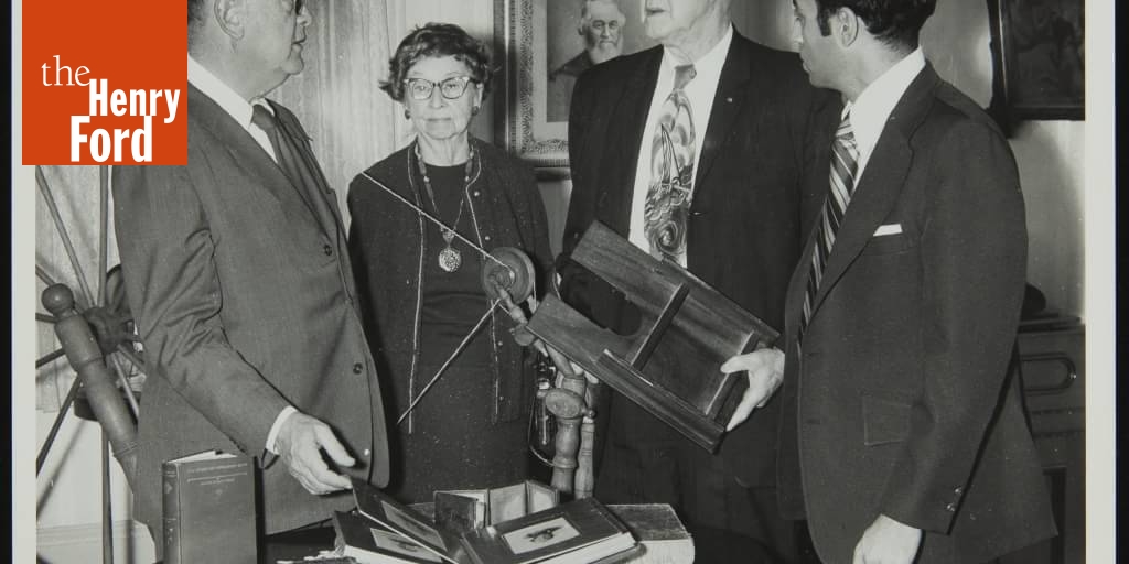 Edison Family Members Visiting Edison Homestead in Greenfield Village ...