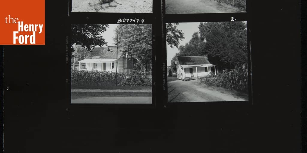 Mattox Family Home in Greenfield Village, August 1991 - The Henry Ford