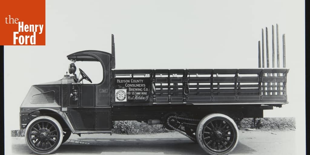 Mack AC Truck, 5 1/2 Ton, "Hudson County Consumers Brewing Co.," West ...