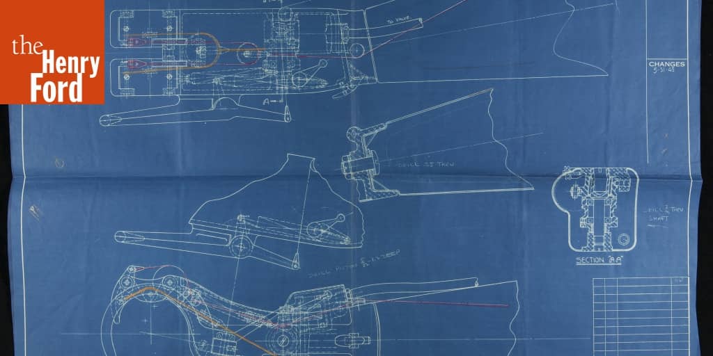 Blueprint, "Artificial Hand," 22 May 1945 - The Henry Ford