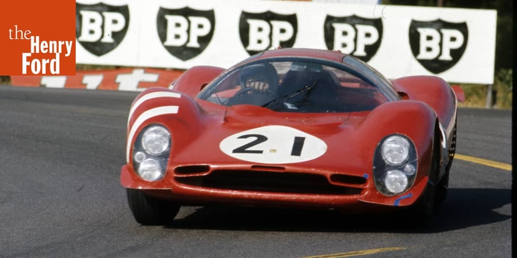 Ferrari 330 P3 Driven by Jean Guichet and Lorenzo Bandini at the 24 ...
