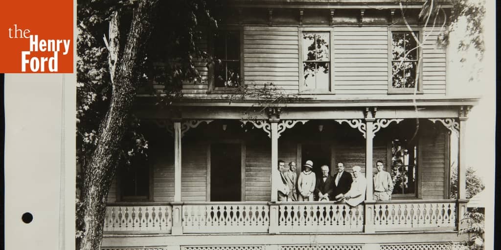 Charles Edison, Henry Ford, Anna Maria Osterhout Edison, William ...