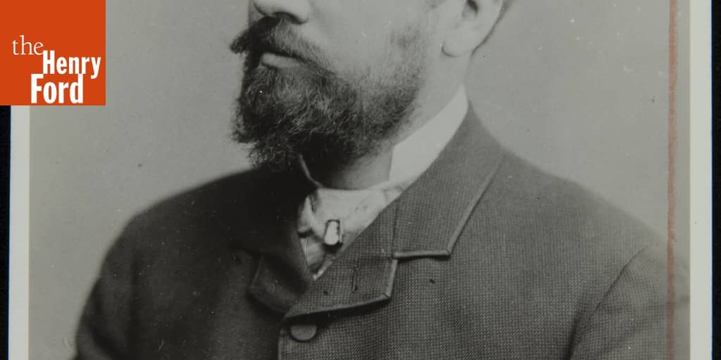 Portrait of Charles Batchelor, circa 1865 - The Henry Ford