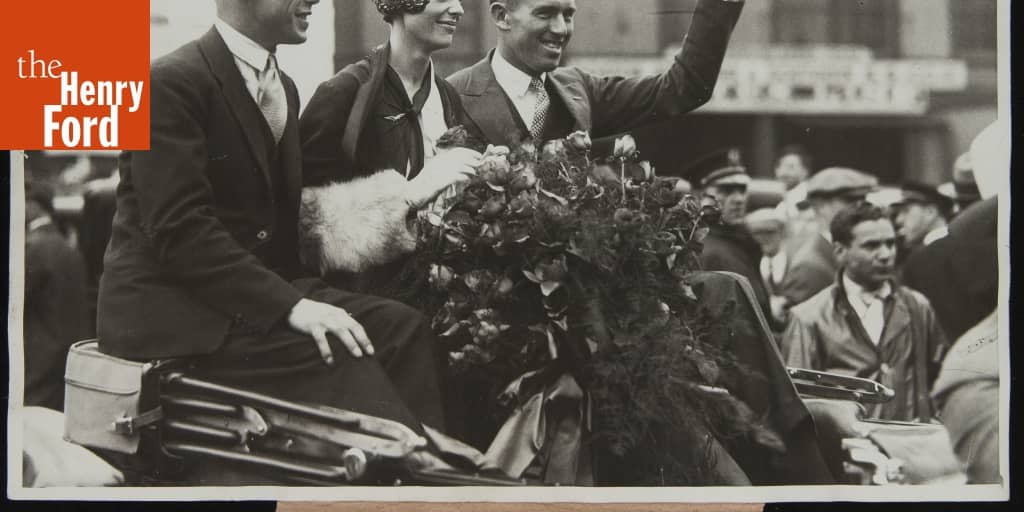 Parade in New York City for Amelia Earhart and the "Friendship" Crew ...
