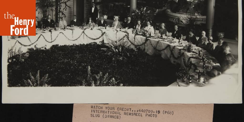 Banquet Given by Commander Richard Byrd in Honor of Amelia Earhart, New ...