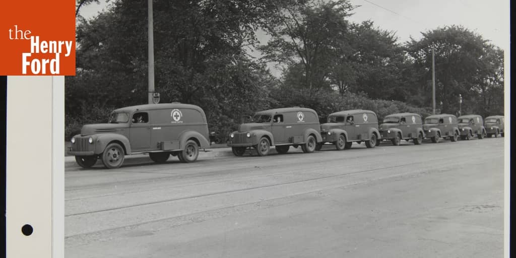 Ford Ambulances for the Red Cross Women's Motor Corps, June 1942 - The ...