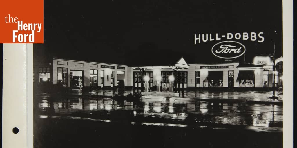 Hull-Dobbs Ford Super Service Station, Memphis, Tennessee, 1935 - The ...
