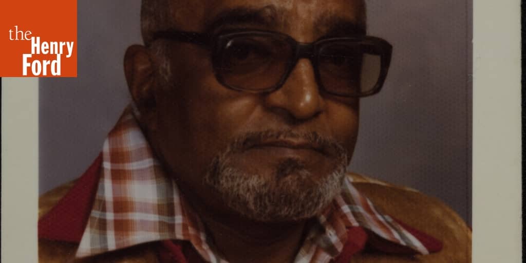 Portrait of James Buntin, circa 1980 - The Henry Ford