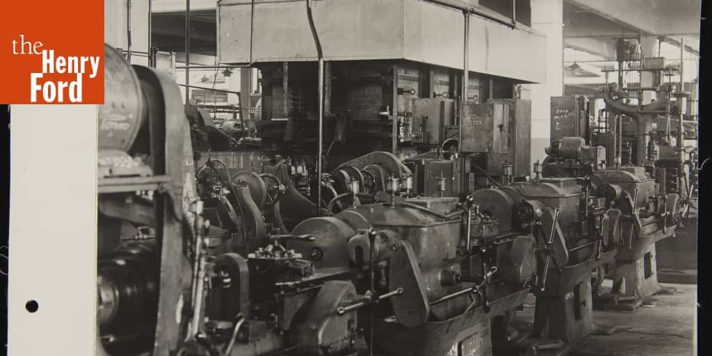 Differential Pinion Line, Ford Plant in Cork Ireland, February 1929 ...