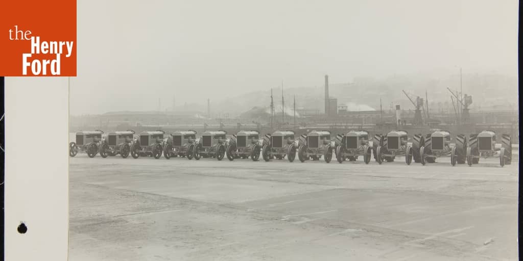 First Batch of Fordson Tractors Assembled at the Ford Plant at Cork ...