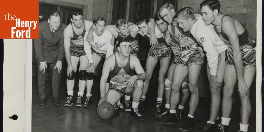 Ford Aircraft Basketball Team, December 1942 - The Henry Ford