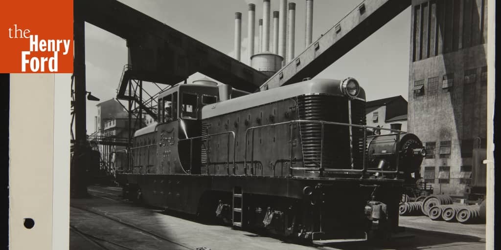 Ford Diesel Locomotive, Ford Rouge Plant, September 1938 - The Henry Ford
