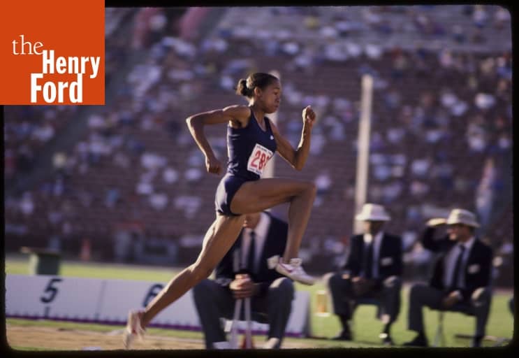 Long Jumper at Olympic Trials, June 1984 - The Henry Ford