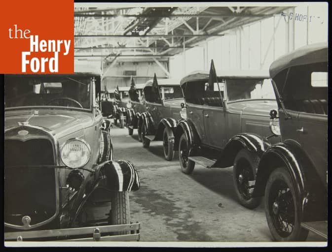 Model A Cars at Ford Motor Company's Moscow Factory, 1930 - The Henry Ford