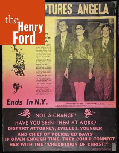 FBI Captures Angela, circa 1970 - The Henry Ford