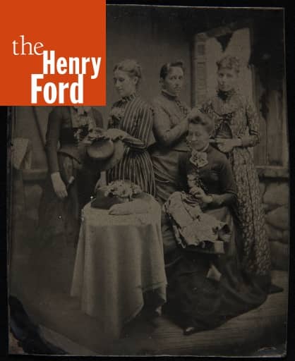 Mrs. Plumb and Friends Working on Clothing and Hats, circa 1885 - The ...
