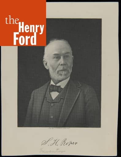 Sylvester H. Roper, Inventor, circa 1890 - The Henry Ford