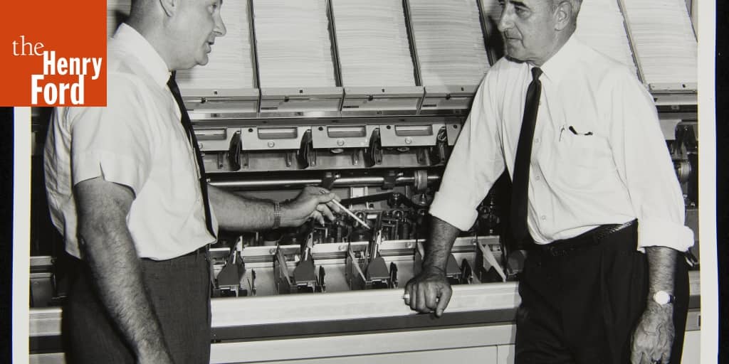 Men With Burroughs Corporation Computer Equipment, September 1964 - The ...