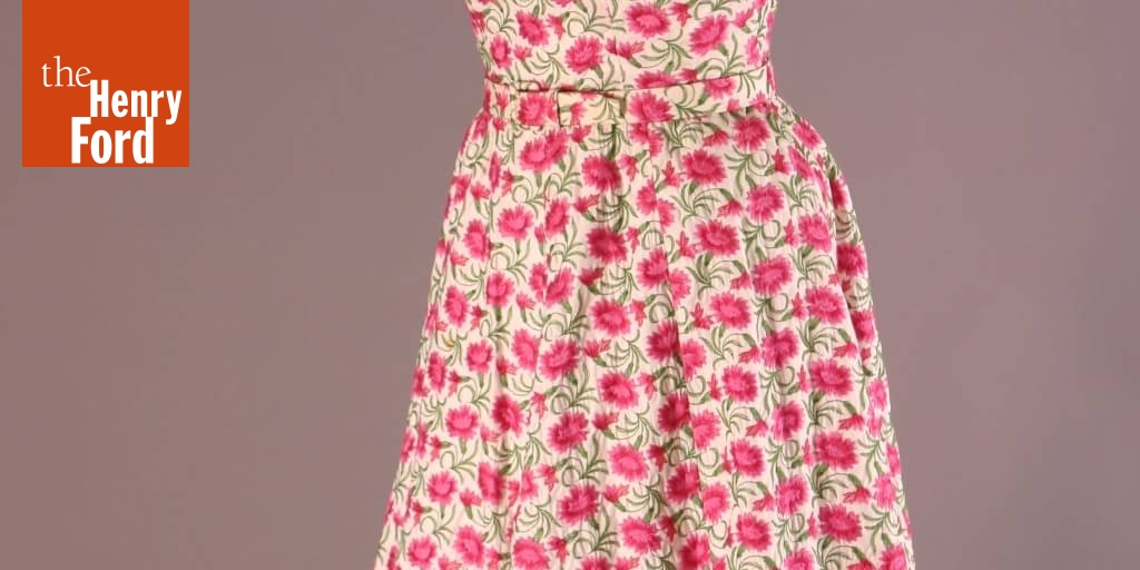 Dress, Worn by Elizabeth Parke Firestone, 1957 - The Henry Ford