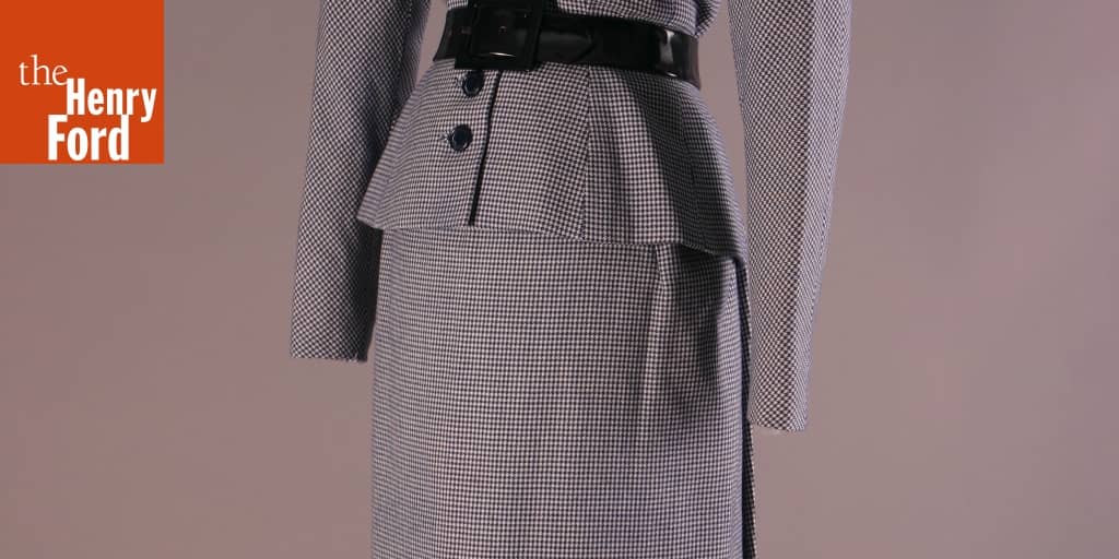 Suit, Worn by Elizabeth Parke Firestone, 1949-1950 - The Henry Ford