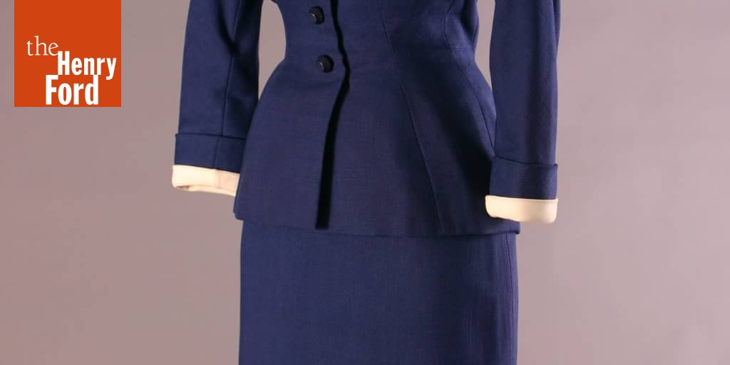 Suit, Worn by Elizabeth Parke Firestone, 1951 - The Henry Ford