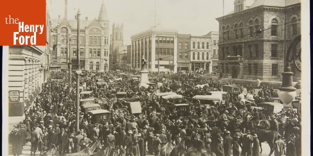 Cheapside Market in Lexington, Kentucky, 1923-1924 - The Henry Ford