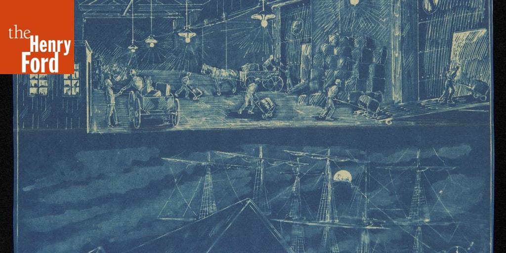 "Edison Municipal Wharf and Warehouse Lighting," circa 1888 - The Henry ...