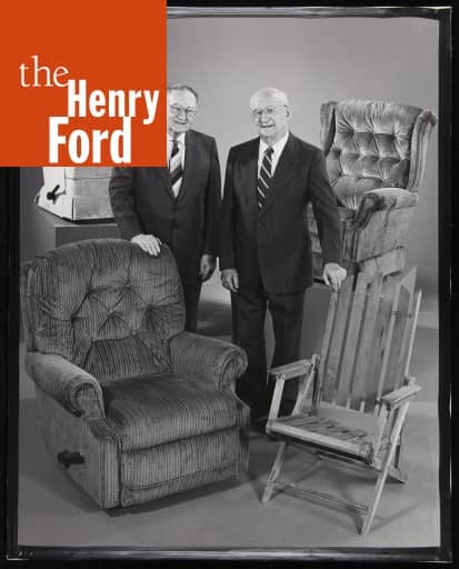 La-Z-Boy Founders Edward Knabusch and Edwin Shoemaker, 1984-1988 - The ...