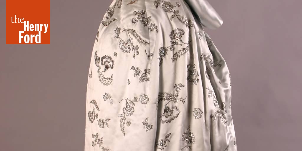 Christian Dior Evening Dress, Worn by Elizabeth Parke Firestone to the ...