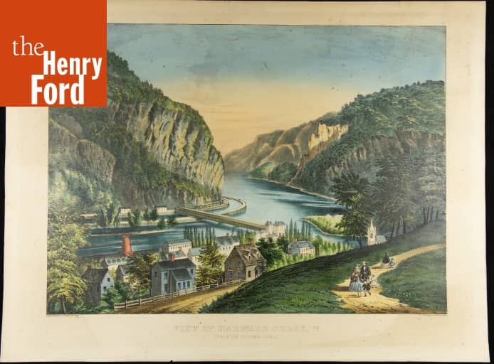 View of Harpers Ferry, Va., circa 1860 - The Henry Ford