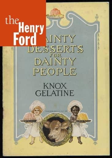 "Dainty Desserts for Dainty People," 1924 - The Henry Ford