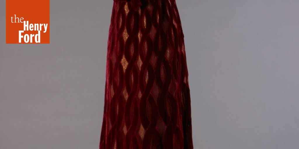 Evening Dress, Worn by Elizabeth Parke Firestone, 1940 - The Henry Ford