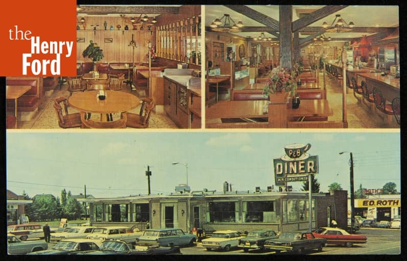 P & B Diner, Glassboro, New Jersey, circa 1963 - The Henry Ford