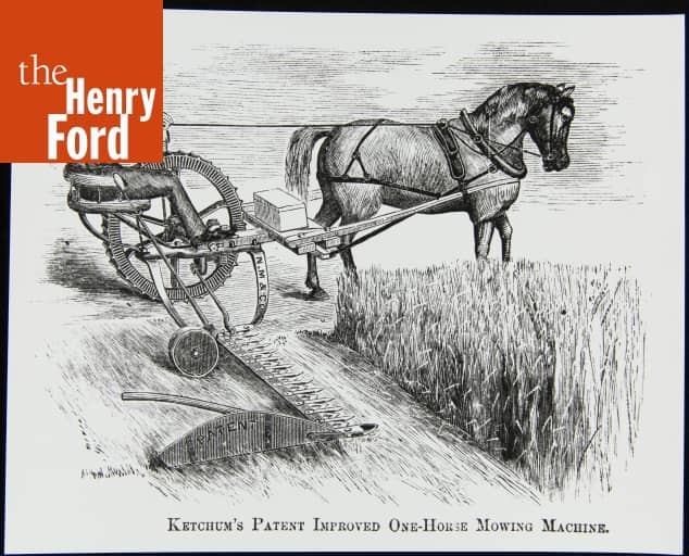 Ketchum's Patent Improved One-Horse Mowing Machine, 1859 - The Henry Ford