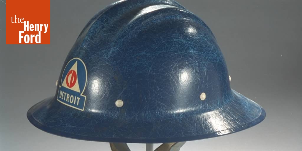 Civil Defense Helmet, circa 1950 - The Henry Ford