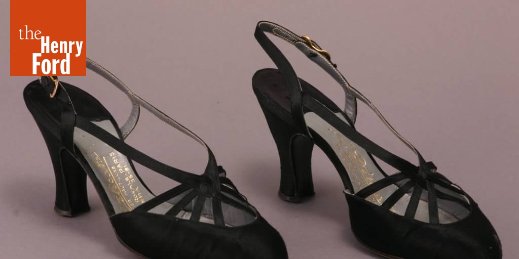 Slingback Pumps, Worn by Elizabeth Parke Firestone, 1950-1965 - The ...