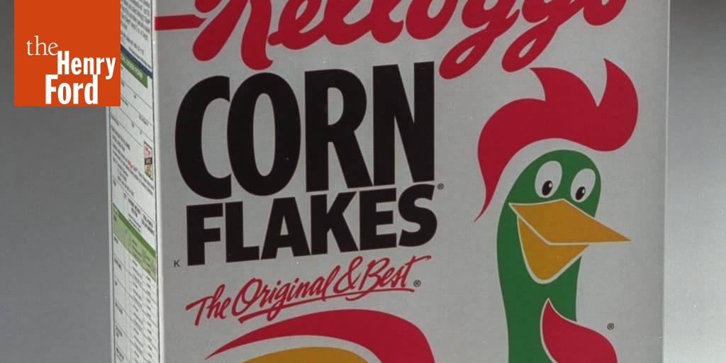 Kellogg's Corn Flakes Breakfast Cereal, circa 1995 - The Henry Ford